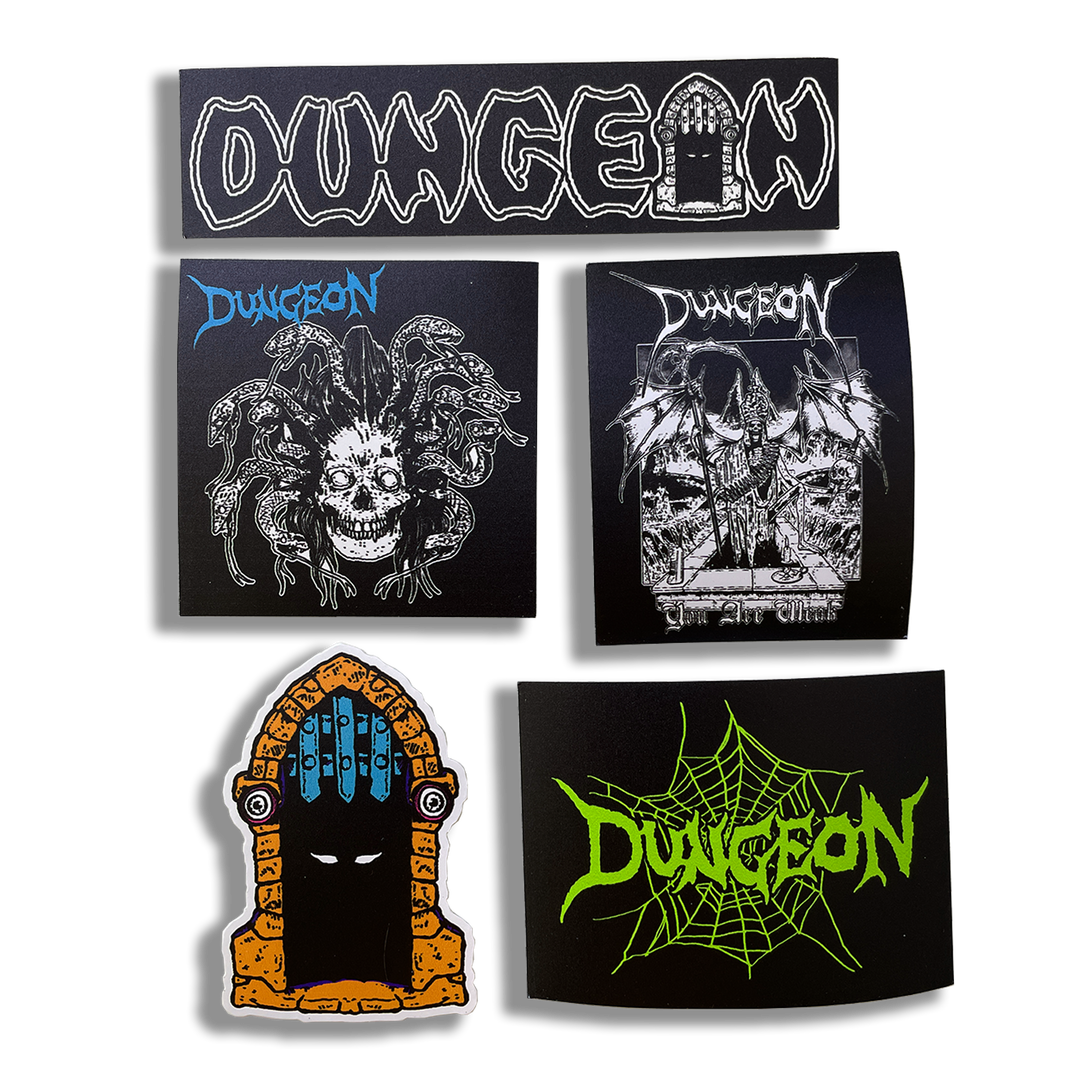 DUNGEON STICKER PACK – Dungeon
